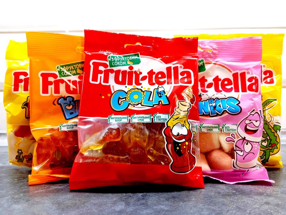Perfetti, Fruit-tella (90г), мармелад жевательный Италия: 60 грн ...