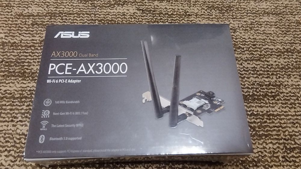 WiFi-адаптер ASUS PCE-AX3000: 1 550 грн. - Комплектуючі та запчастини ...