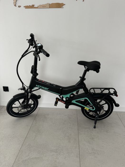 Rower elektryczny HITWAY składany koła 16 Warszawa Ursus • OLX.pl