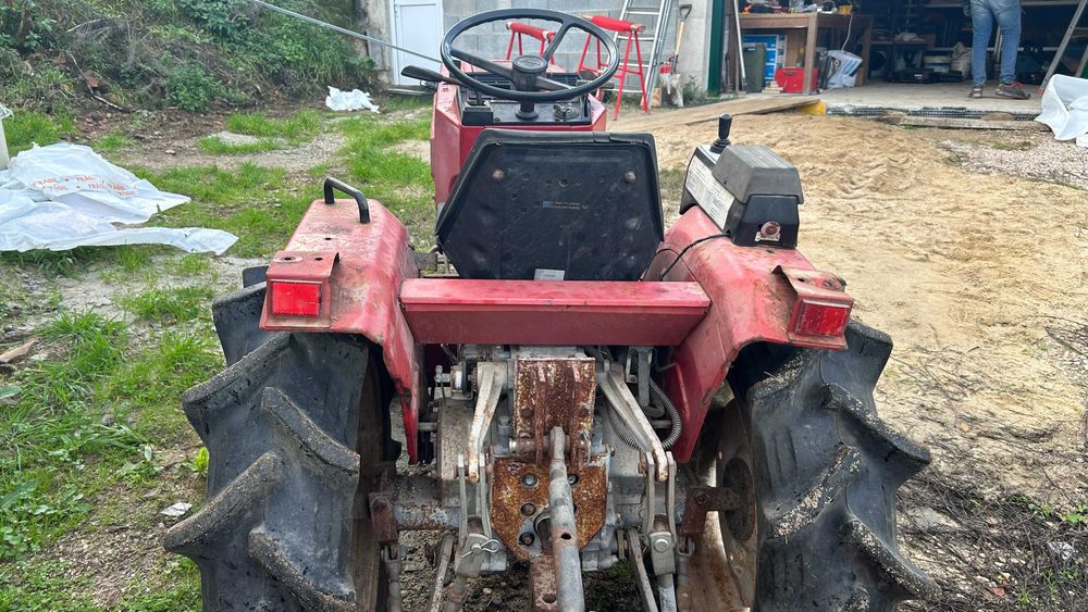 Mini trator Shibaura SP1450, 3 cilindros a diesel, 4x4 de caixa Maçãs ...