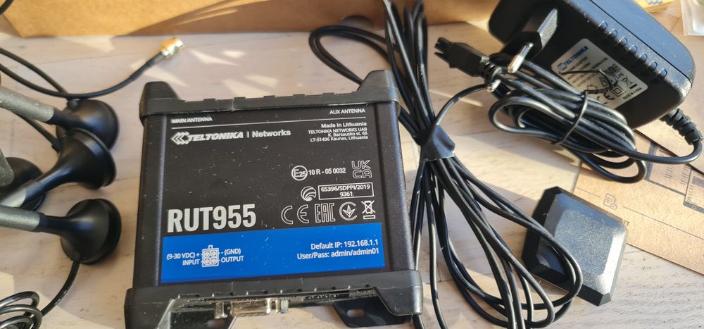 Teltonika RUT955 router mobilny LTE 4G dual sim do kampera Gdańsk ...