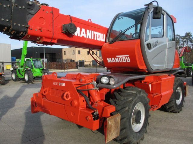 WYNAJEM ładowarki teleskopowej obrotowej ROTO MANITOU MRT2150 Kraków ...