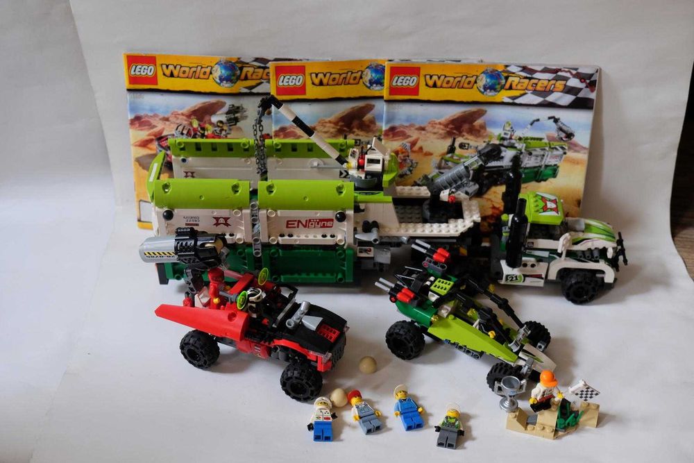 Lego World Racers 8864 - Pustynia zniszczenia- wielka ciężarówka, auta ...