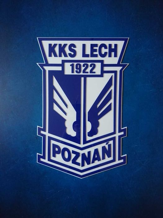 Lech Poznań herb do pokoju na ścianę gadżet prezent dla męża chłopaka ...