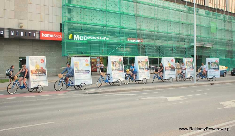 Rower reklamowy stojak baner reklamowy mobilny Babice • OLX.pl
