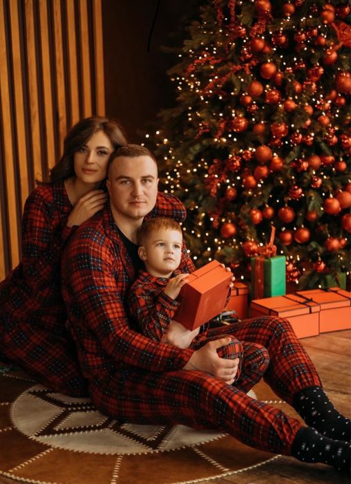 Фемелі лук на фотосесію family look піжами пижамы: 280 грн. - Піжами ...