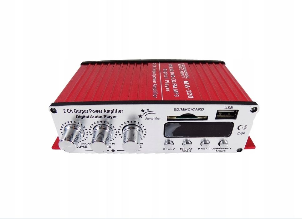 Wzmacniacz radio Voice Kraft zasilacz usb Gliwice Trynek • OLX.pl