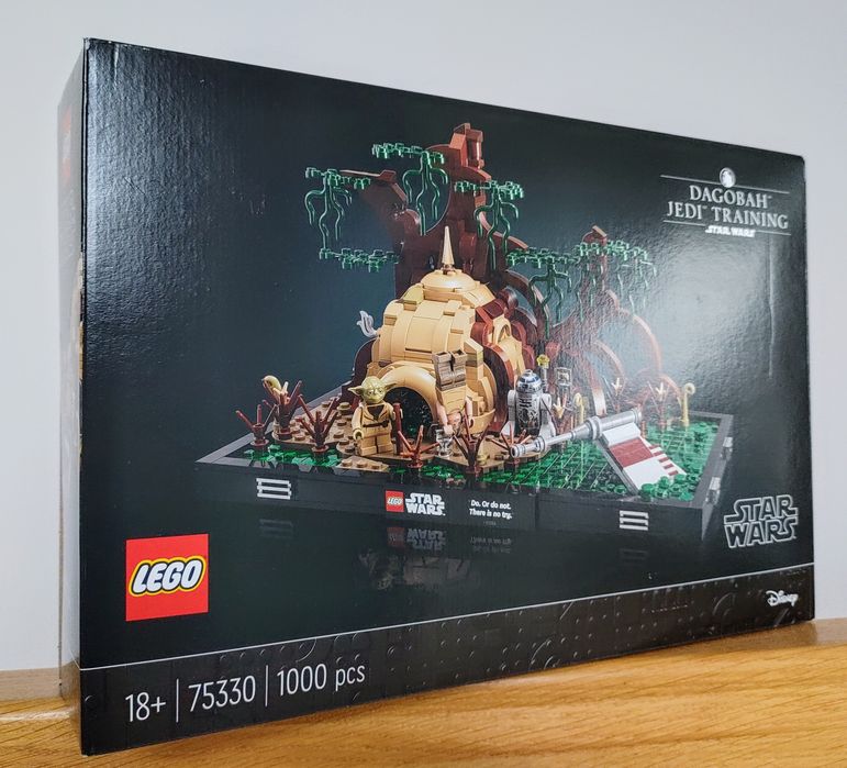 Star Wars - Diorama: Szkolenie Jedi na Dagobah Lego 75330 a Wrocław ...