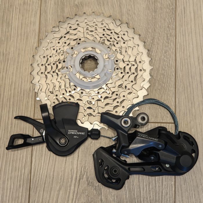 Групсет Shimano Deore 4100 4120 (перекидка + монетка + касета ): 3 000 ...