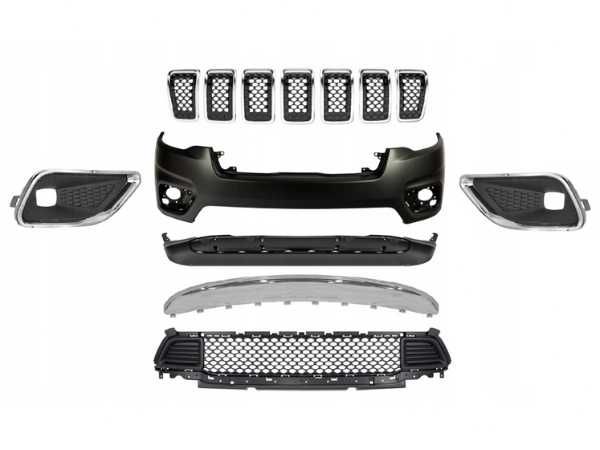 Zderzak Grill Kompletny Przód Chrom Jeep Cherokee KL 2019- Białystok ...