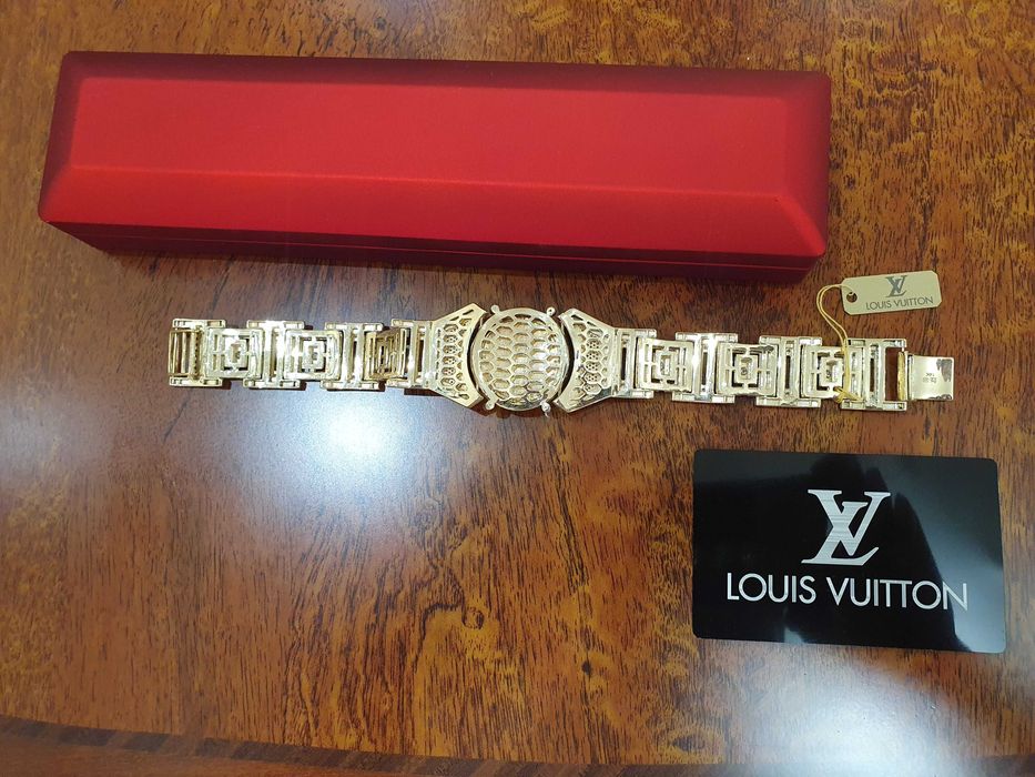 ZŁOTA BRANSOLETKA 69,3 gr. + Diamenty 504 szt. Ręcznie Robiona-585 pr. Łuków • OLX.pl