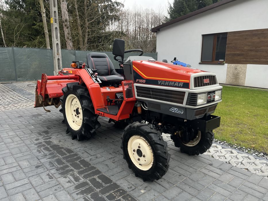 Yanmar F155 - idealny - 4x4 rozlączany - zaczep 3 pkt - glebogryzarka Łojew • OLX.pl