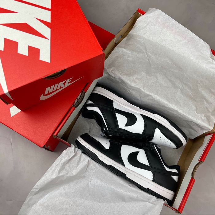 Оригінал Nike Dunk Low Retro Panda,Найк Данк Лоу Ретро Панда Нові Крос ...