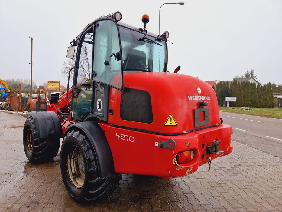 Weidemann 4270 CX 100T Przegubowo-teleskopowa 2012r Nowe opony Perkin ...