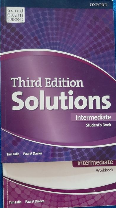 Third Edition Solutions Workbook +Student's Book: 430 грн. - Товари для школярів Львів на Olx