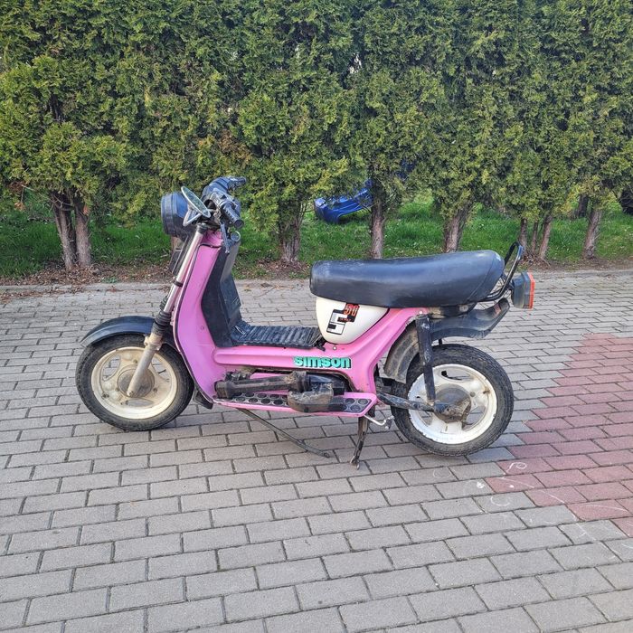 Motorower, skuter Simson SR50, do renowacji, okazja 1990r Świdnica • OLX.pl