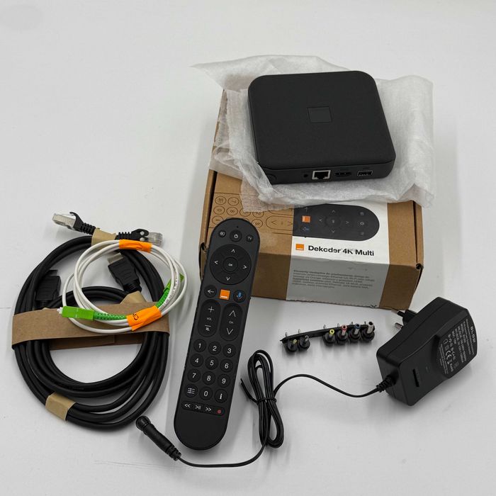 JAK NOWY Dekoder ORANGE 4K Multi ANDROID TV Smart 3/32GB - Okazja ...