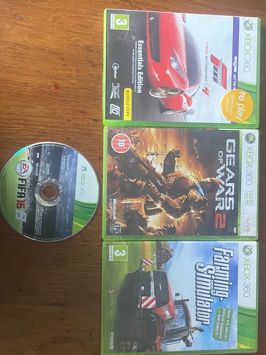 Sprzedam xboxa 360 z czterema płytami Glina • OLX.pl