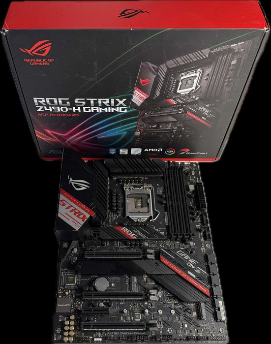 Płyta główna ATX ASUS ROG STRIX Z490-H GAMING LGA 1200 Pieszyce • OLX.pl