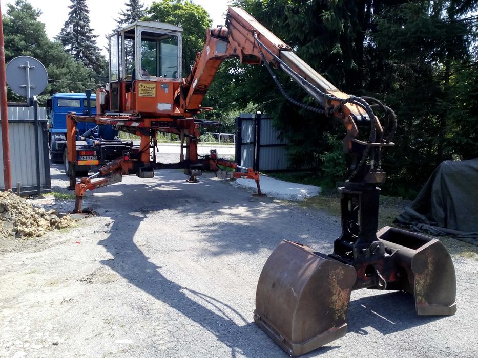 Unimog schaeff at16 silnik deutz f4l913 hakowiec Cyklop HDS koparka ...