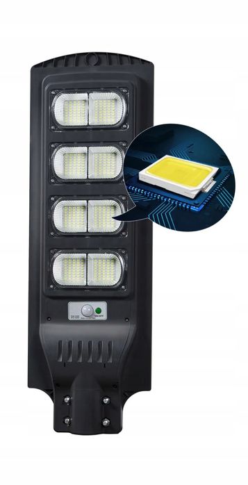 MOCNA Lampa Solarna ULICZNA Latarnia LED COB Pilot SOLAR 700W Warszawa Białołęka • OLX.pl