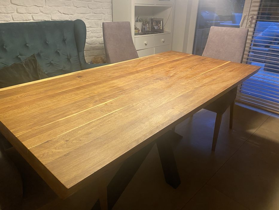 Stol debowy, stol kuchenny Pruszków • OLX.pl