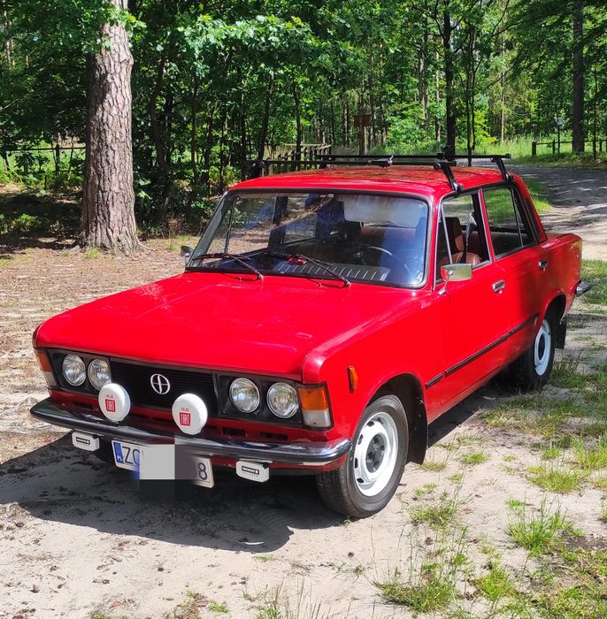 Sprzedam auto prosto z PRL-u Fiat 125p - FSO 1500 Choszczno • OLX.pl