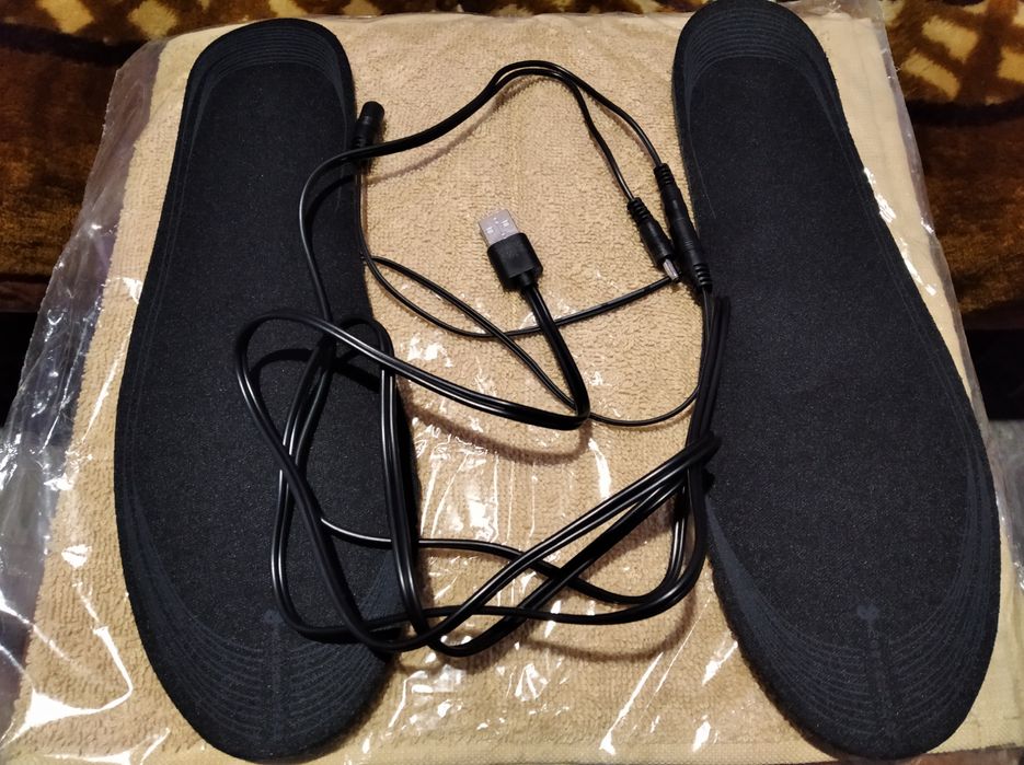 Греющие стельки, обувные стельки с подогревом: 170 грн. - Устілки для ...