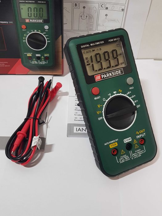 Miernik multimetr PARKSIDE PDM 00 C2 nowy uni-t fluke Jaworowa • OLX.pl