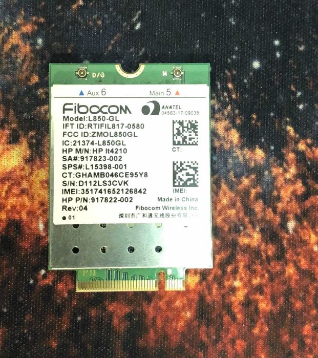 4g LTE модуль Fibocom L850-GL Hp,Lenovo,dell: 700 грн. - Периферійні ...