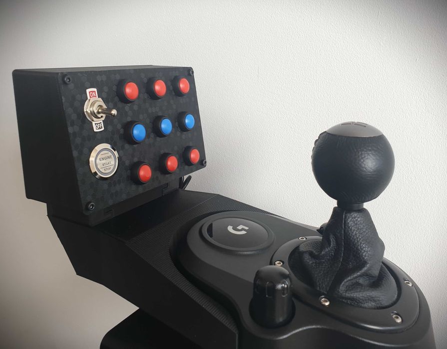 Button Box do Logitech Shifter - podświetlany Start Engine Poznań ...
