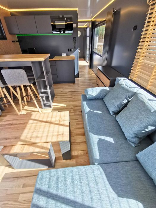 NAUTIA L9 Houseboat Hausboot Dom na wodzie Pływający łódź Jacht ...