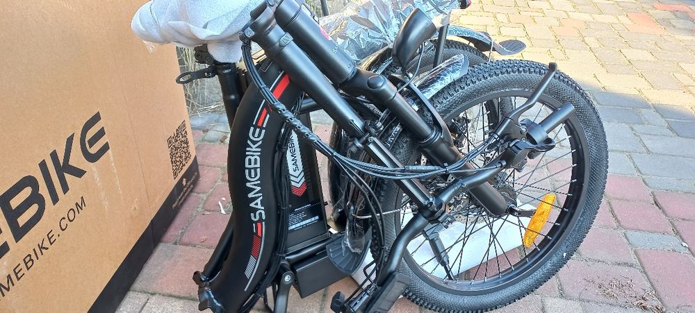 Rower elektryczny skladany Gliwice Sośnica • OLX.pl