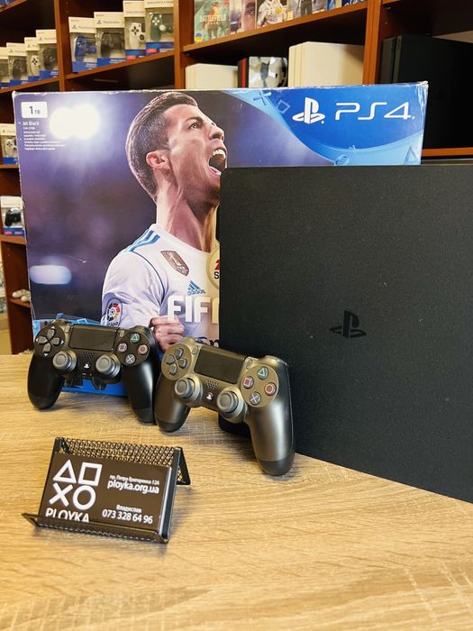 Магазин! Sony PlayStation 4 slim+110ігор!безкоштовно!: 6 500 грн. - Приставки Київ на Olx