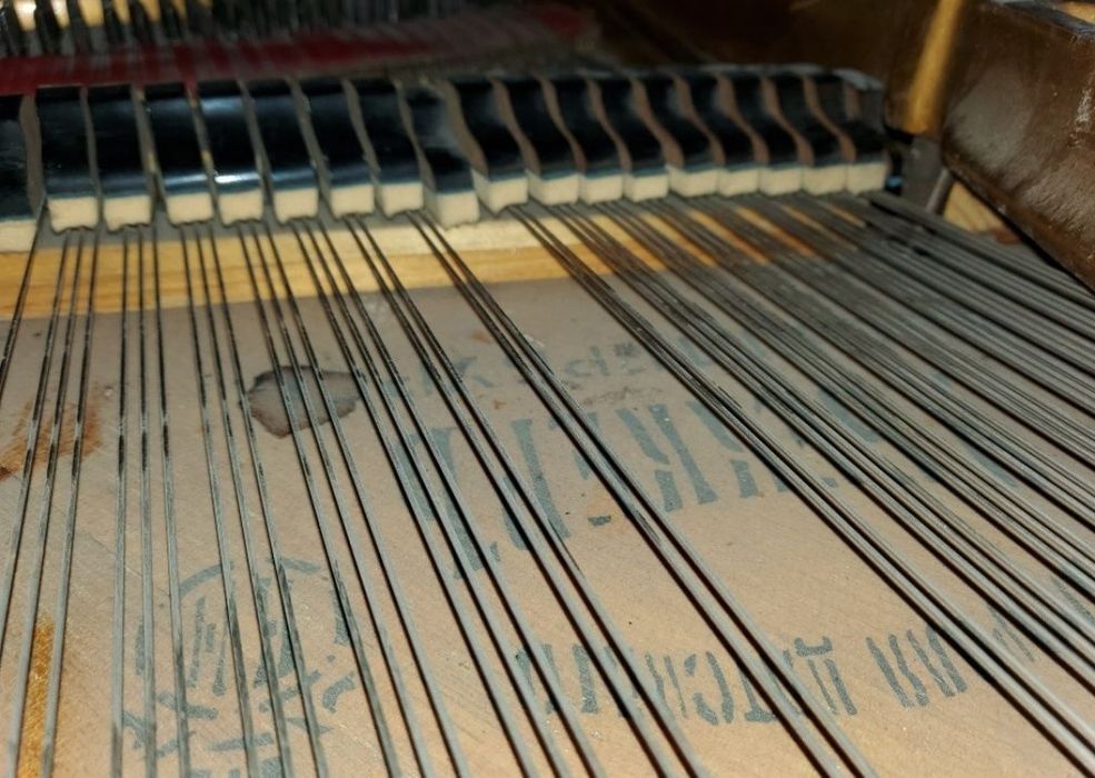 Fortepian Jacob Davidovich Becker [Bekker) pianino 1904 - 1914 J.Becke ...