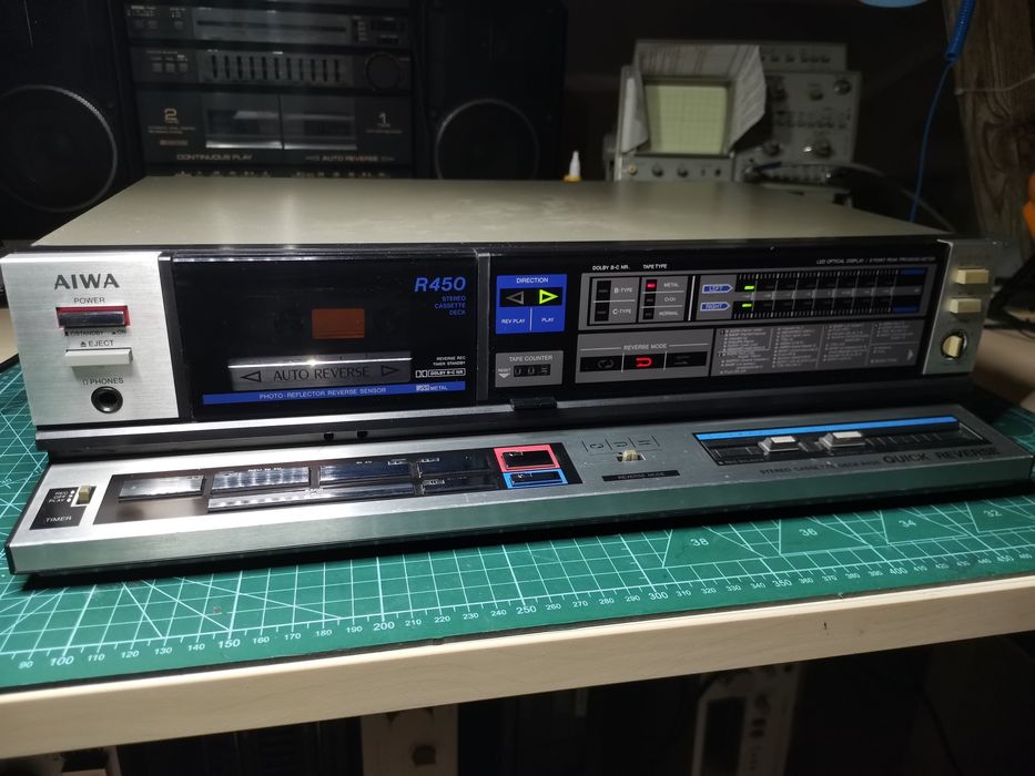 ! rezerwacja Magnetofon Aiwa AD-R450 Wysoka • OLX.pl