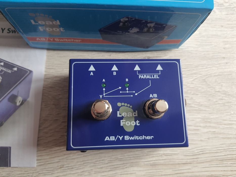 Przełącznik nożny footswitch Lead Foot ABY Gitara elektryczna Zelów • OLX.pl