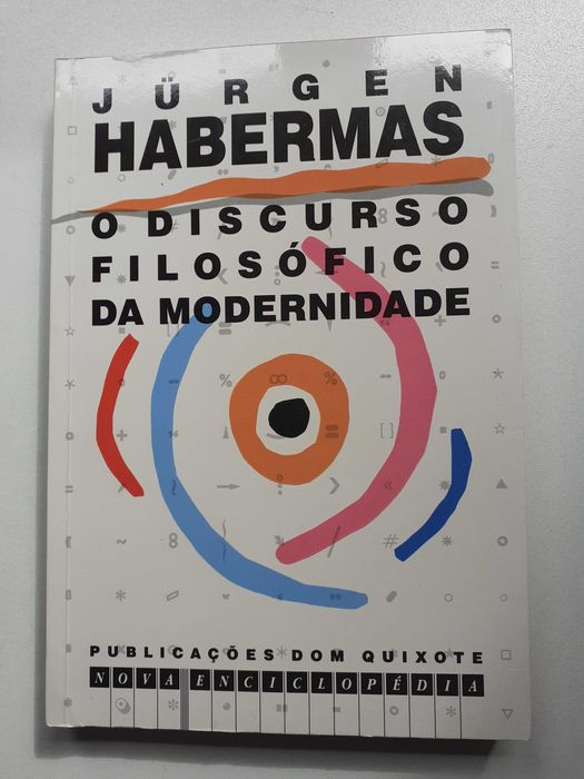 Livro - O Discurso Filosófico da Modernidade de Jürgen Habermas Amadora • OLX Portugal