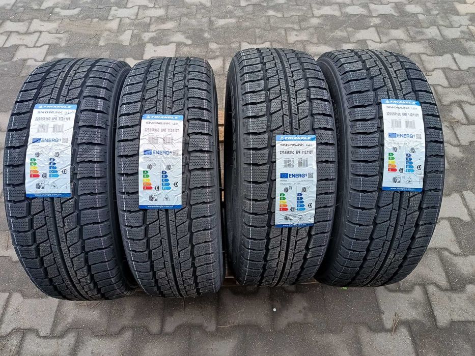 Okazja opony zimowe 225/65R16C Triangle SnowLink 112/110T NOWE 2024 Lutomiersk • OLX.pl