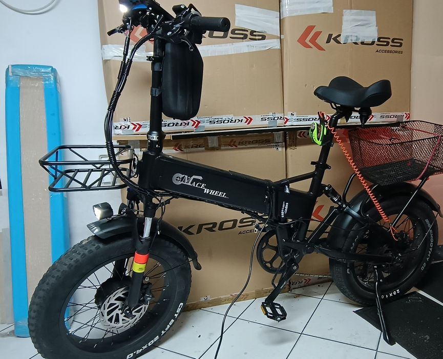 Rower CMACEWHEEL RX20 MAX, dualny silnik 750W, maks. prędkość 40-45km ...