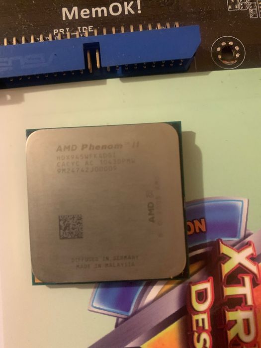Материнська плата: Asus m4n98td evo +процесор AMD Phenom II X4 945: 1 ...