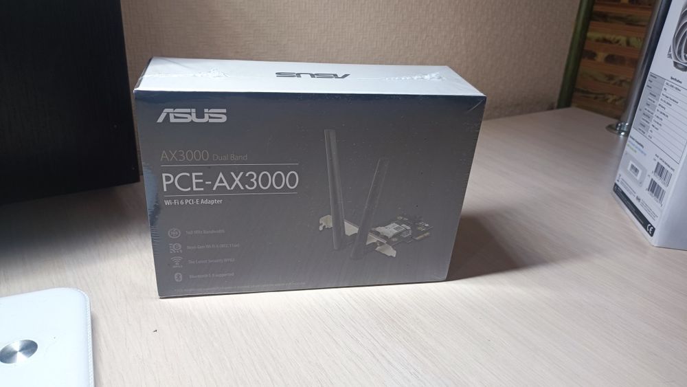 WiFi-адаптер ASUS PCE-AX3000: 1 550 грн. - Комплектуючі та запчастини ...