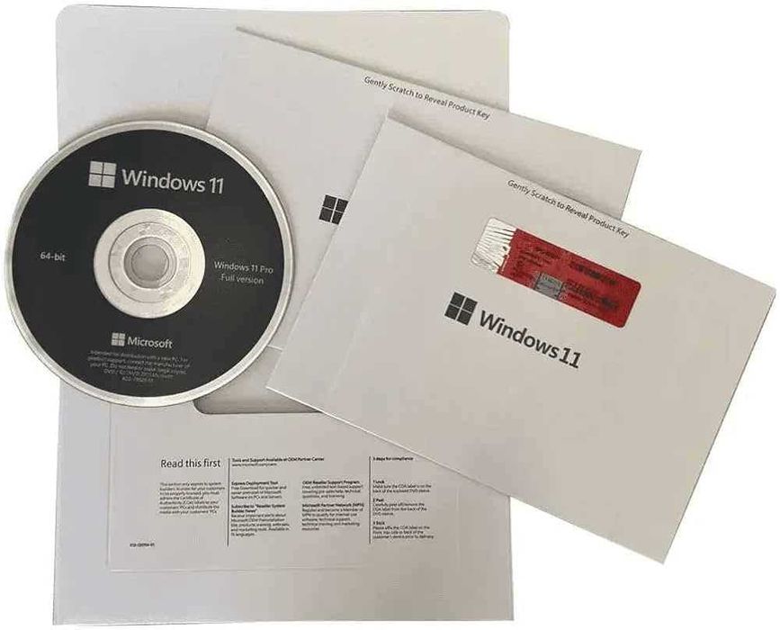 Windows 11 Pro Microsoft DVD licencja 1 szt faktura OEM klucz.. Dębica ...