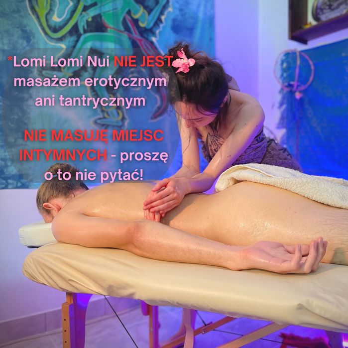 Masaż Lomi Lomi Nui relaksacyjny Warszawa Praga-Południe • OLX.pl