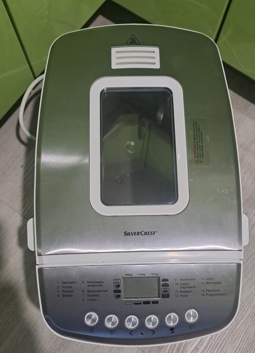 Wypiekacz do chleba SilverCrest SBB 850 E1 biały 850 Płock • OLX.pl