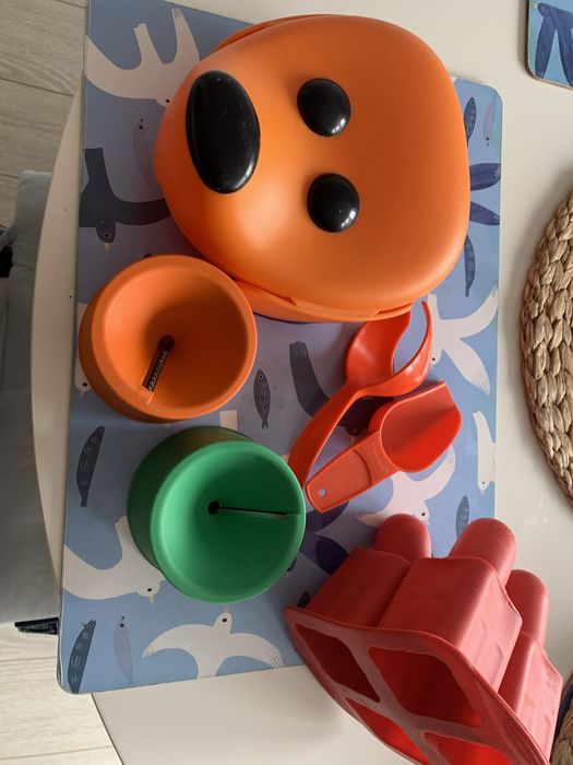 Ikea pudełko 2 szt tarka do warzyw łyżka do jajka tupperware Kędzierzyn ...
