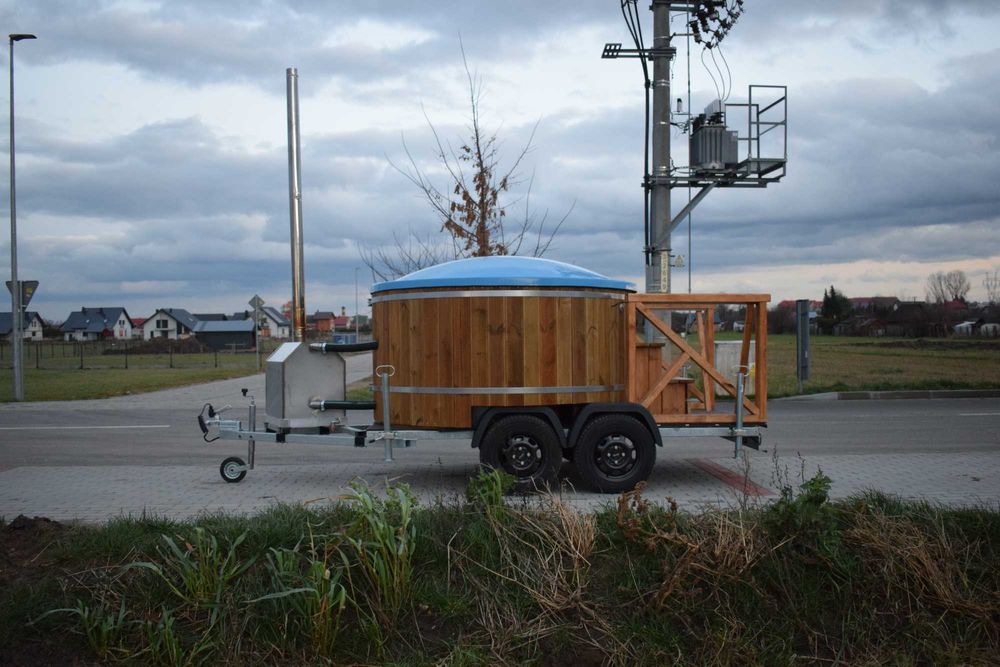 Wynajem Mobilna Balia Ruska bania Spa Jacuzzi Hydromasaż Bielsk ...