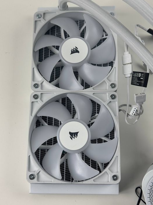 System chłodzenia cieczą Corsair Nautilus 240 RS ARGB White - 2x120 mm ...