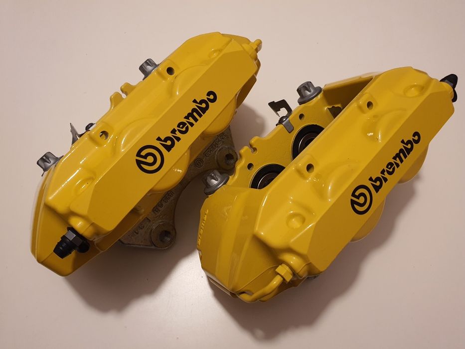 NOWE zaciski Brembo Abarth 500 Grande Punto/EVO 595 695 żółte 4-tłok Warszawa Śródmieście • OLX.pl