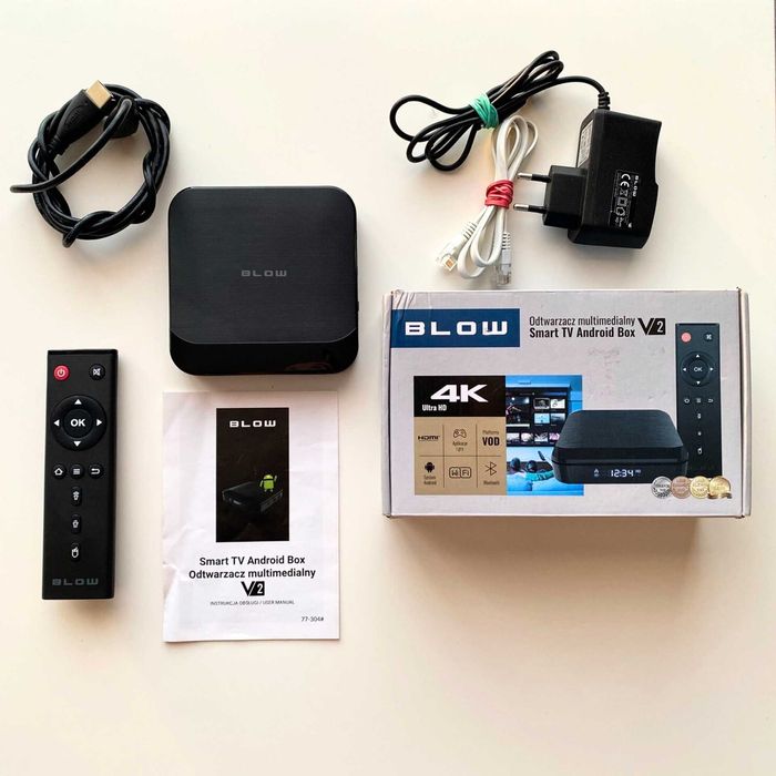 Smart TV Android Box V2 4K | Pilot | Jak Nowy | Netflix, YouTube Gdańsk ...
